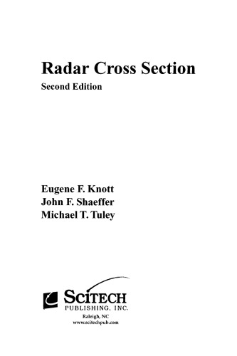 دانلود کتاب Radar Cross Section