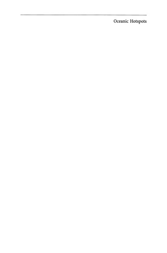 دانلود کتاب Oceanic Hotspots: Intraplate Submarine Magmatism and Tectonism