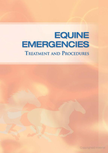 دانلود کتاب Equine Emergencies: Treatment and Procedures, 3e