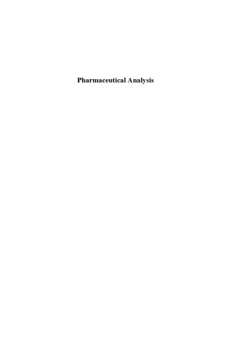 دانلود کتاب Pharmaceutical Analysis