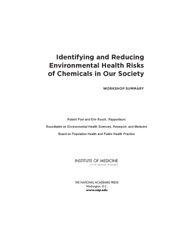 دانلود کتاب Identifying and reducing environmental health risks of ...