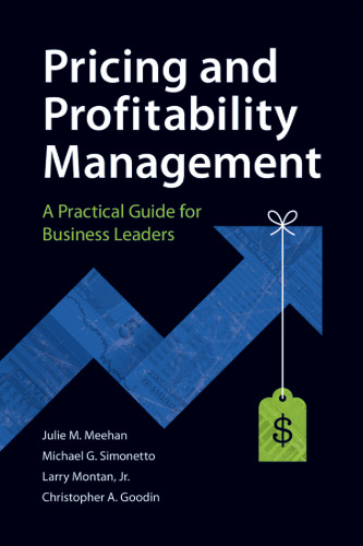 دانلود کتاب Pricing and profitability management : a practical guide ...