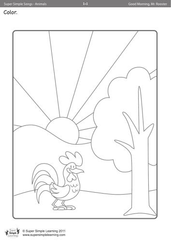 دانلود کتاب Super Simple Songs Animals Activity Sheets