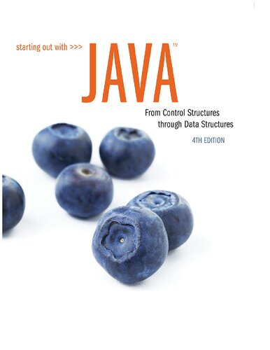 دانلود کتاب Starting Out With Java From Control Structures through Data ...