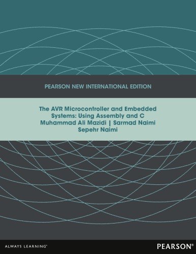 دانلود کتاب Avr Microcontroller And Embedded Systems Pearson New International Edition Using
