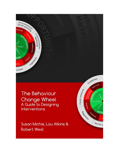 دانلود کتاب The behaviour change wheel : a guide to designing interventions