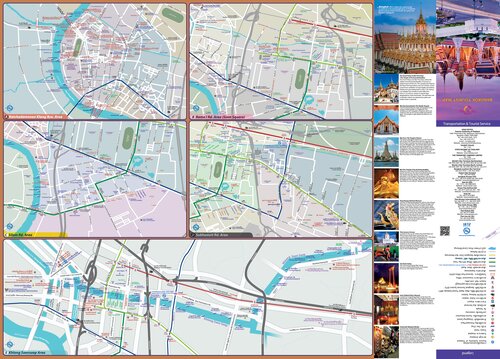 دانلود کتاب Bangkok tourist map