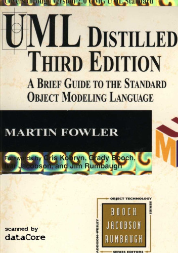 دانلود کتاب Uml Distilled A Brief Guide To The Standard Object Modeling Language