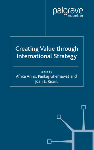 دانلود کتاب Creating Value Through International Strategy ...