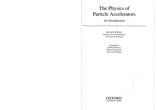دانلود کتاب The Physics of Particle Accelerators: An Introduction