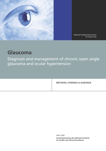 دانلود کتاب Diagnosis and management of chronic open angle glaucoma and ocular hypertension ...