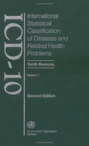 دانلود کتاب Intl Classification of Diseases [ICD-10] [Vol 1]