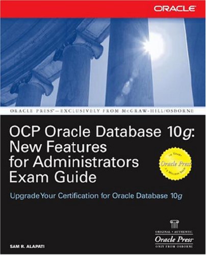 دانلود کتاب OCP : Oracle 10g new features for administrators : study guide