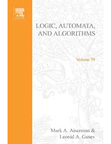 دانلود کتاب Logic, Automata, and Algorithms