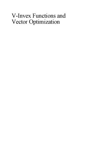 دانلود کتاب V-Invex Functions and Vector Optimization